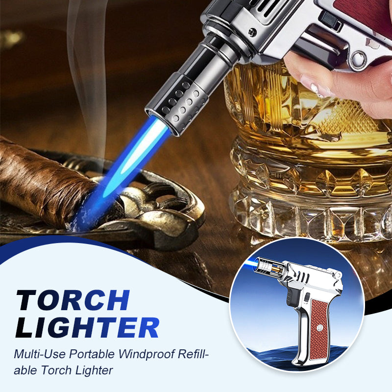🔥Multi-Use Portable Windproof Refillable Torch Lighter – Blessrich